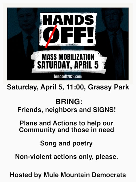 Hands Off! Bisbee Fights Back · Cochise County Democratic Party